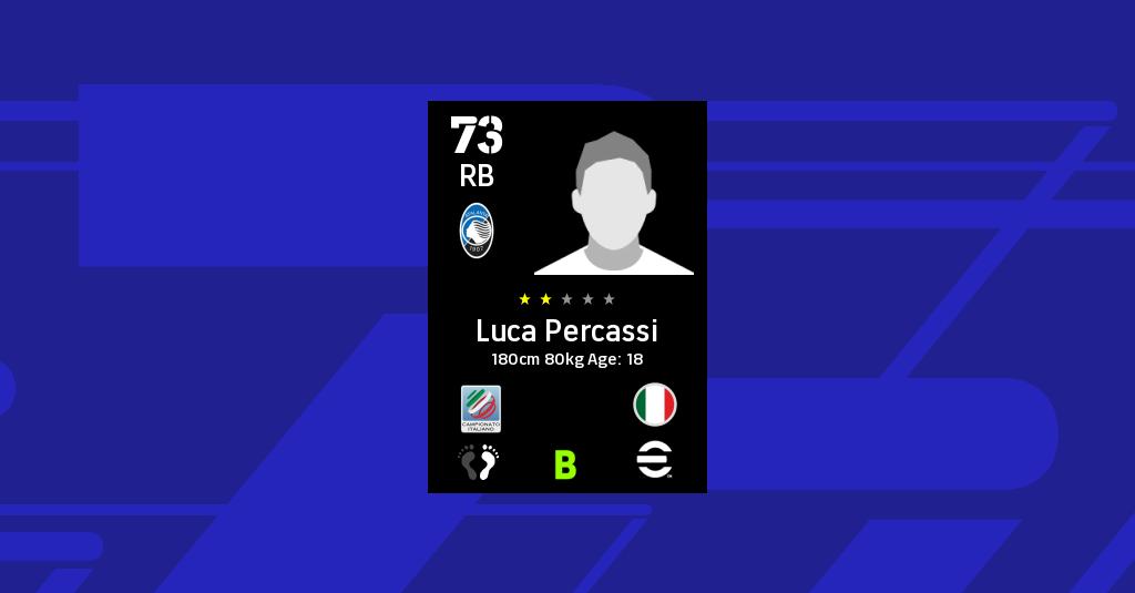L. Percassi eFootball 2022 Stats