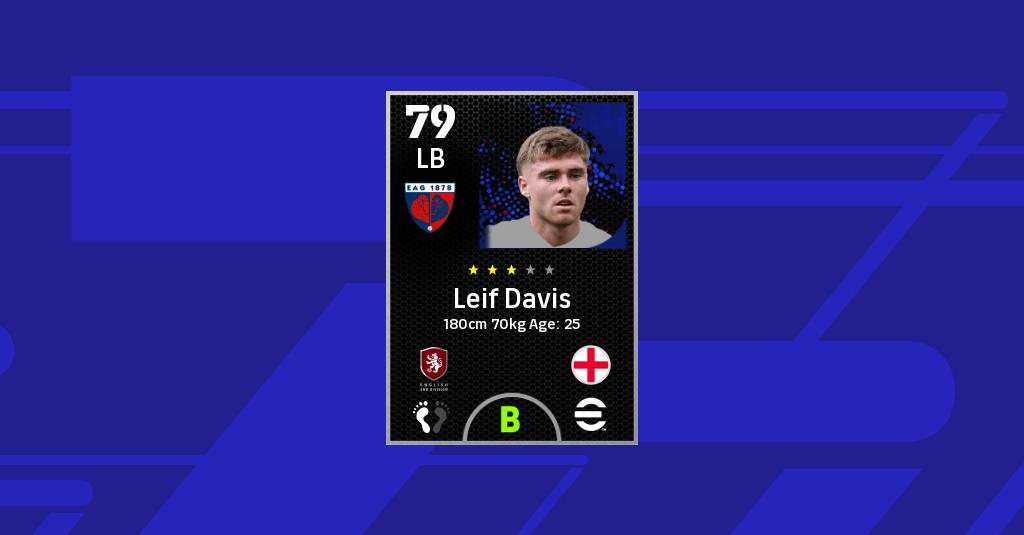 Leif Davis eFootball Stats