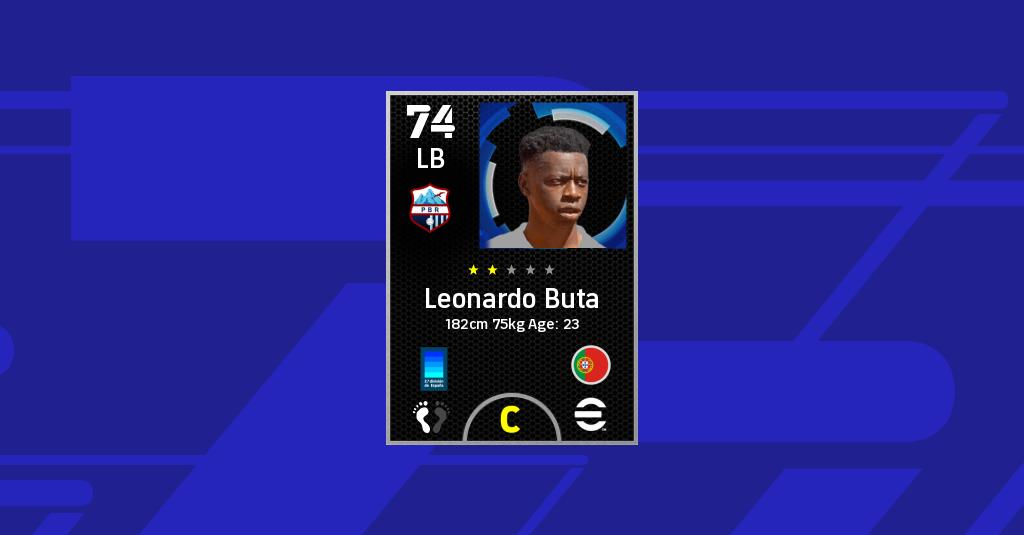 Leonardo Buta eFootball 2022 Stats