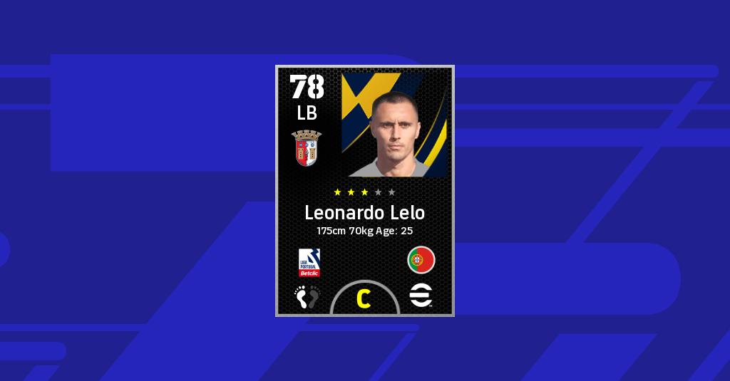 Leonardo Lelo eFootball 2022 Stats