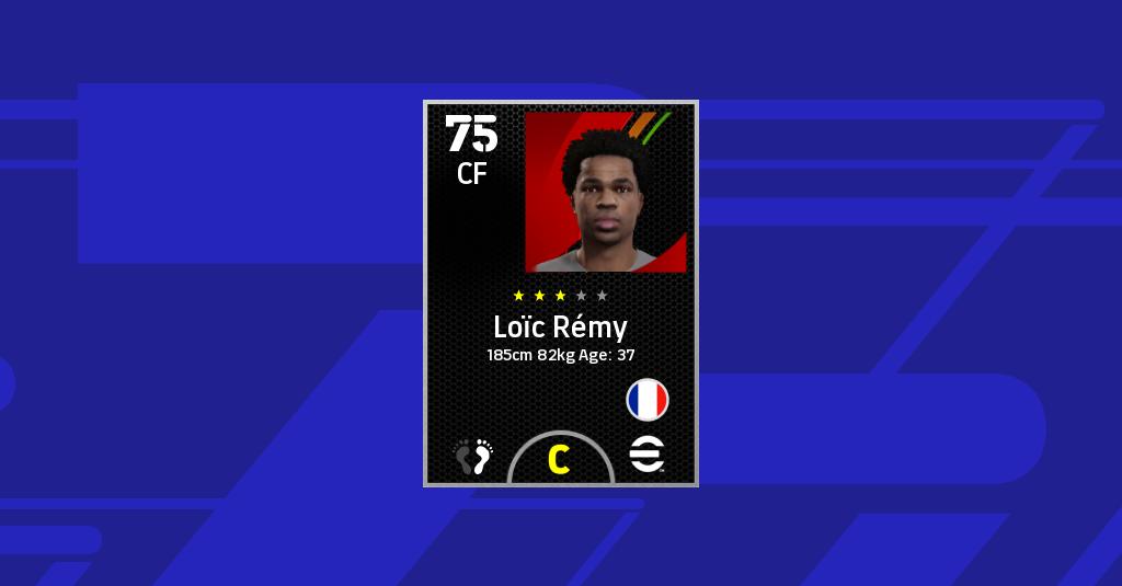 Loïc Rémy eFootball 2022 Stats