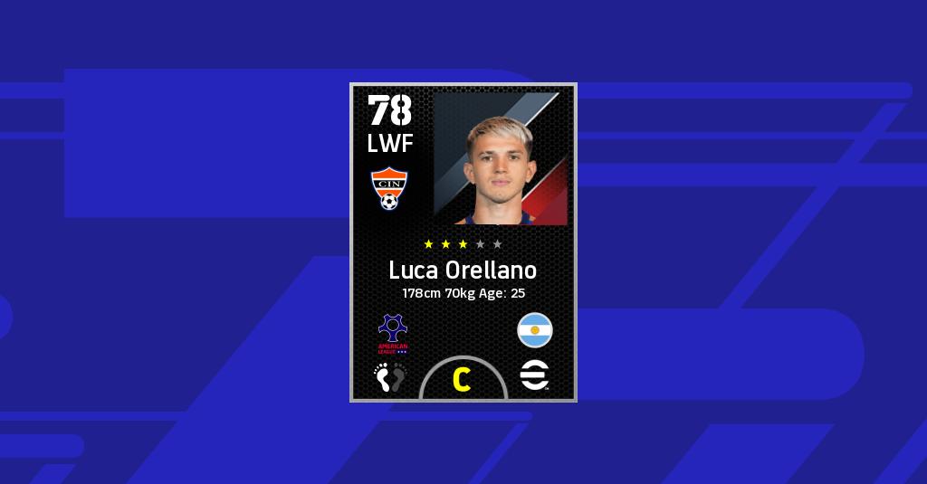 Luca Orellano eFootball Stats