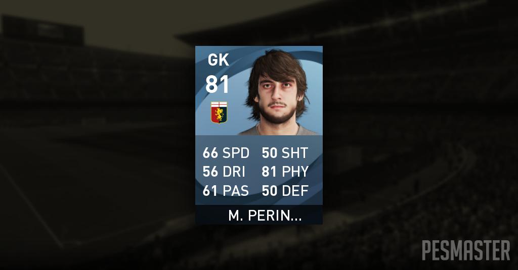 Mattia Perin PES 2021 Stats
