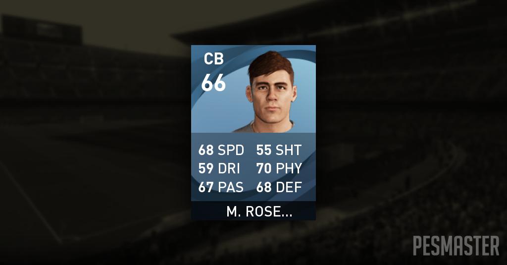 Michael Rose PES 2021 Mobile Stats