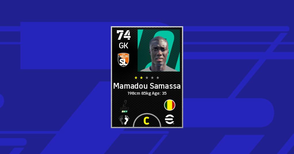Mamadou Samassa eFootball 2022 Stats