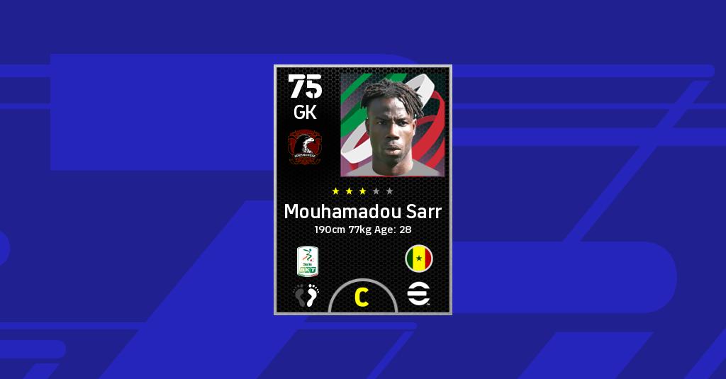 Mouhamadou Fallou Mbacke Sarr eFootball 2022 Stats