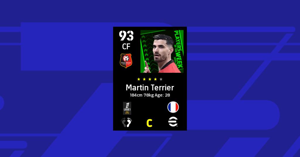 Martin Terrier eFootball 2022 Stats