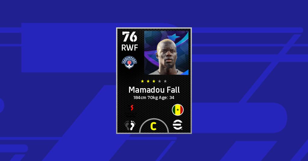 Mamadou Fall eFootball Stats