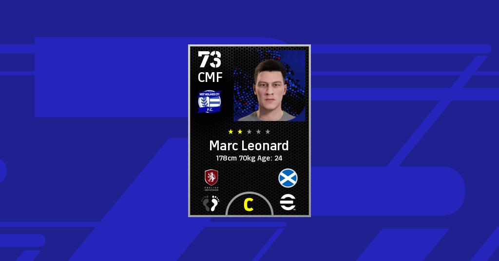 Marc Leonard eFootball 2022 Stats