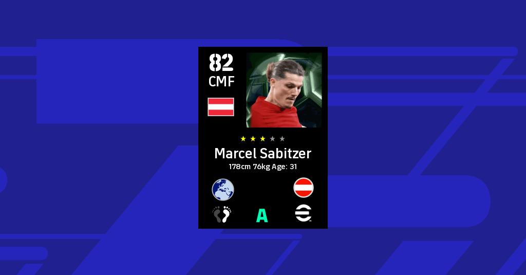 Marcel Sabitzer eFootball Stats