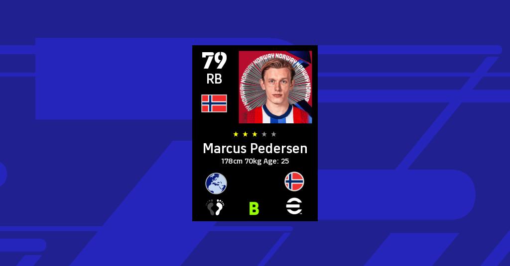 Marcus Holmgren Pedersen eFootball Stats