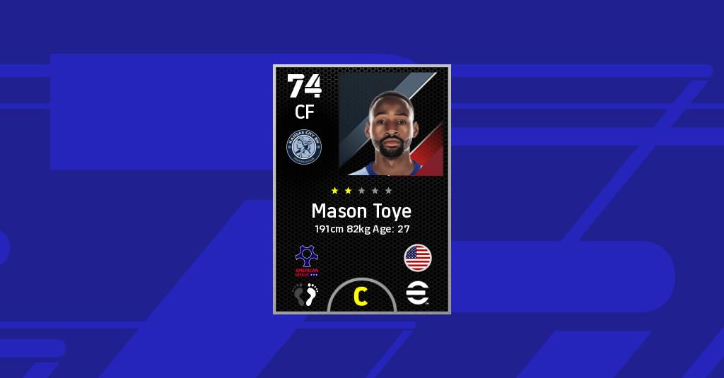 Mason Toye eFootball 2022 Stats