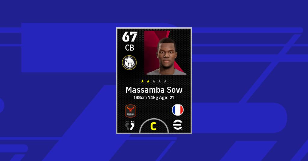 Massamba Sow eFootball Stats