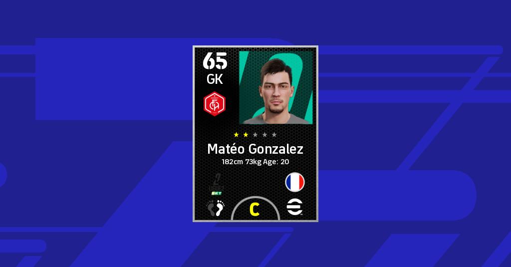 Matéo Gonzalez eFootball Stats