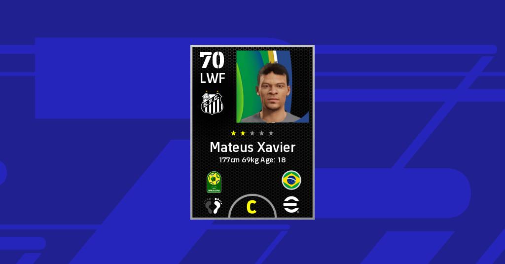 Mateus Xavier eFootball Stats