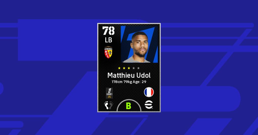 Matthieu Udol eFootball 2022 Stats