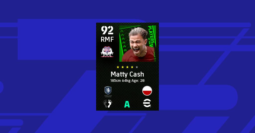 Matty Cash eFootball Stats