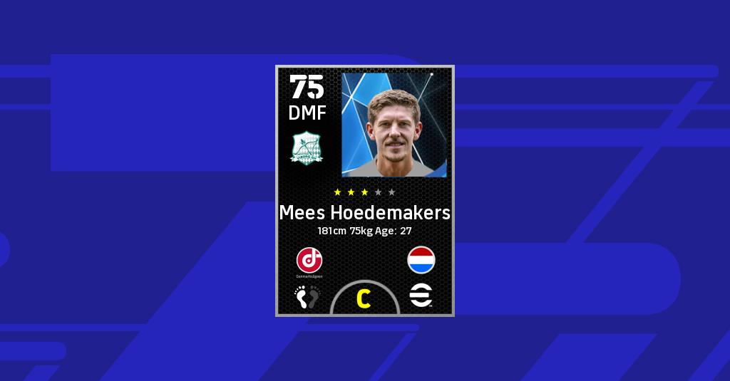 Mees Hoedemakers eFootball Stats
