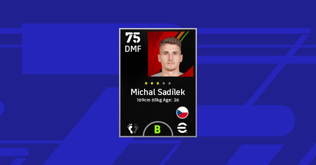 Michal Sadilek eFootball 2022 Stats