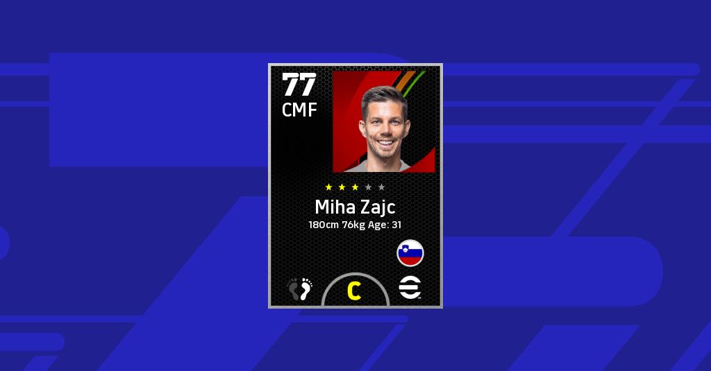 Miha Zajc eFootball 2022 Stats