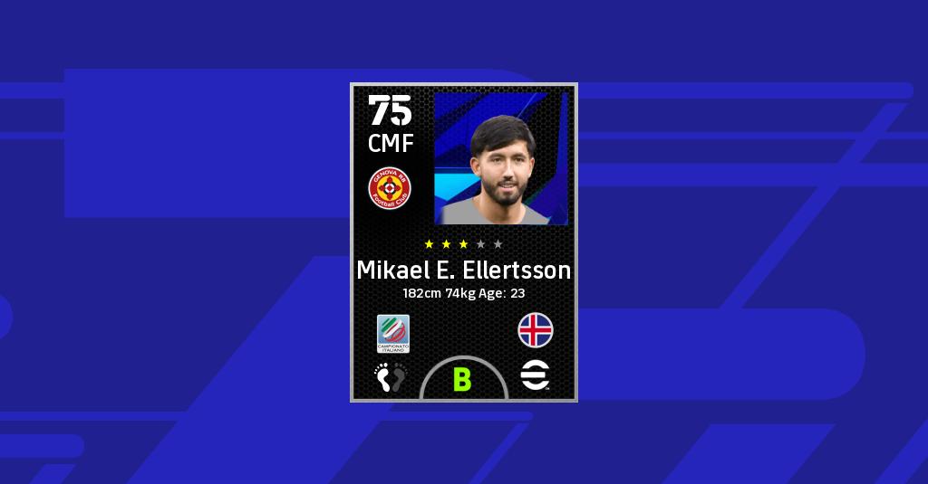 Mikael Ellertsson eFootball 2022 Stats
