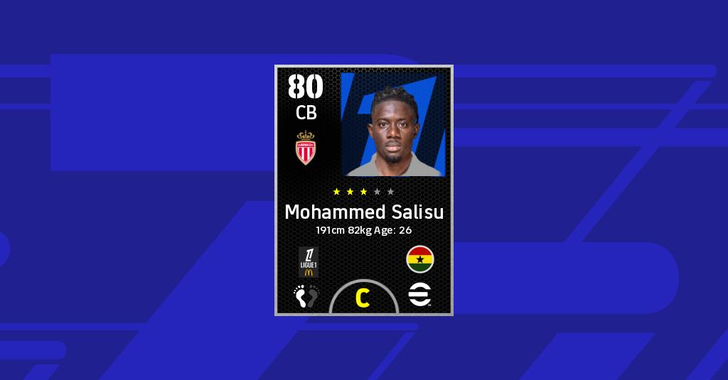 Mohammed Salisu eFootball 2022 Stats