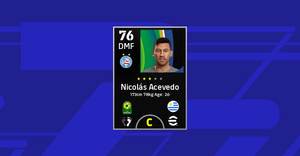 Nicolás Acevedo eFootball Stats