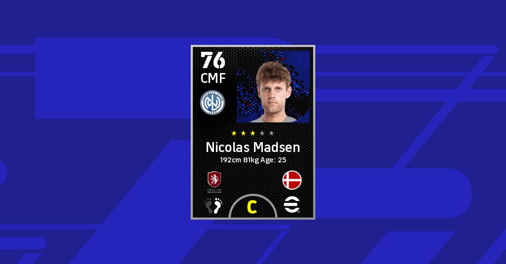Nicolas Madsen eFootball Stats