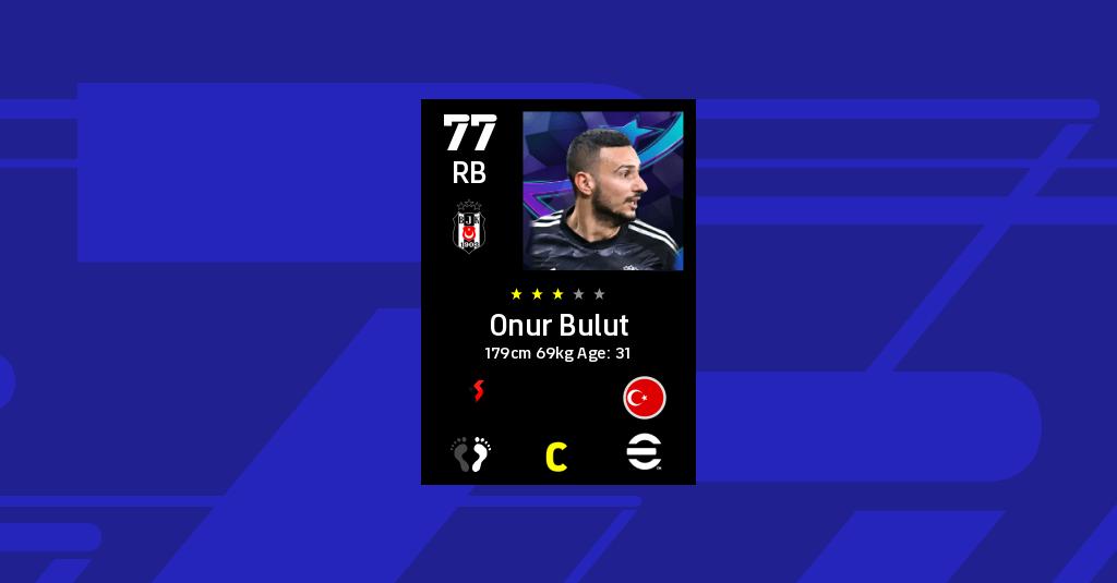 Onur Bulut eFootball 2022 Stats