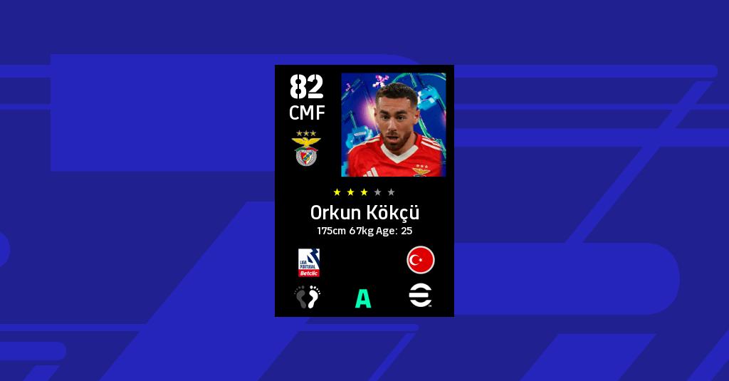Orkun Kökçü eFootball Stats