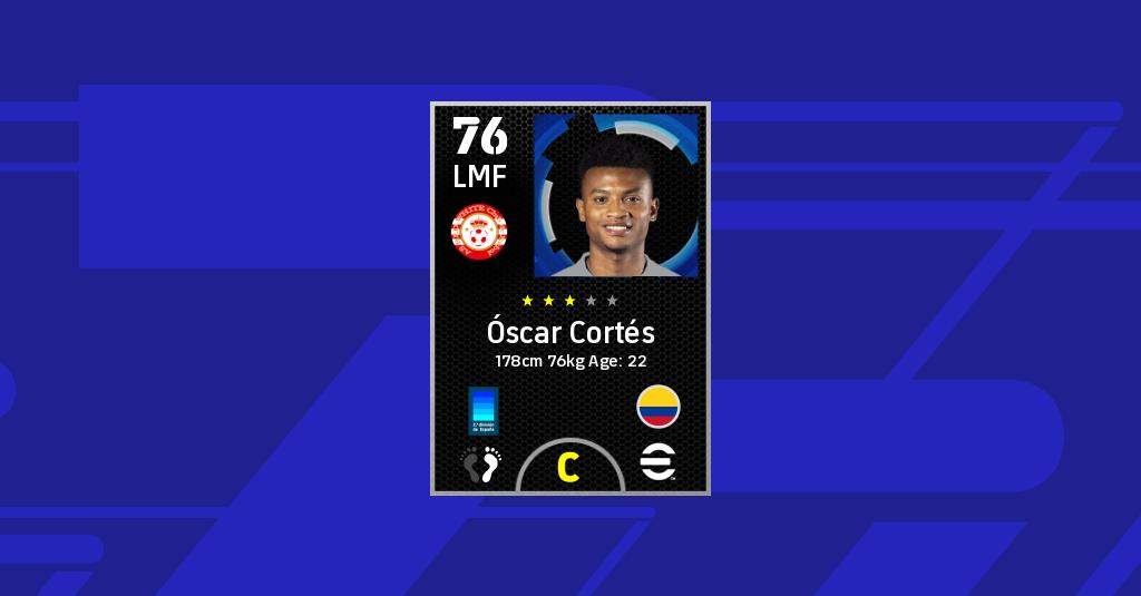Óscar Cortés eFootball 2022 Stats