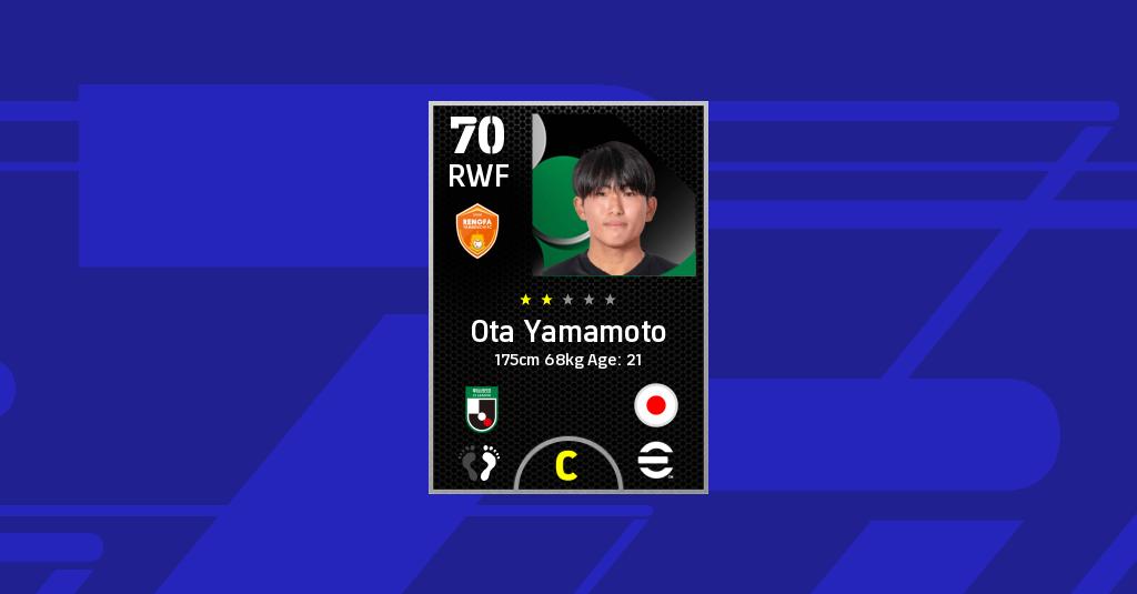 Ota Yamamoto eFootball Stats