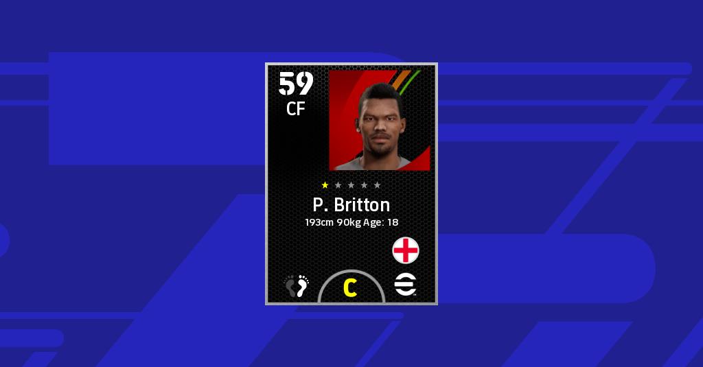 P. Britton eFootball 2022 Stats