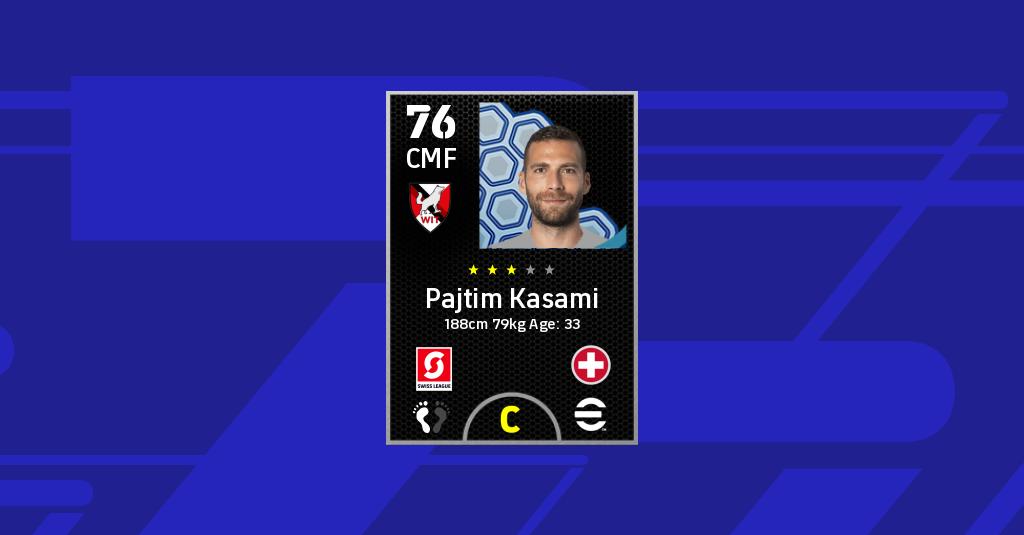 Pajtim Kasami eFootball 2022 Stats