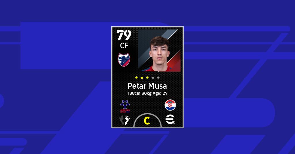Petar Musa eFootball 2022 Stats