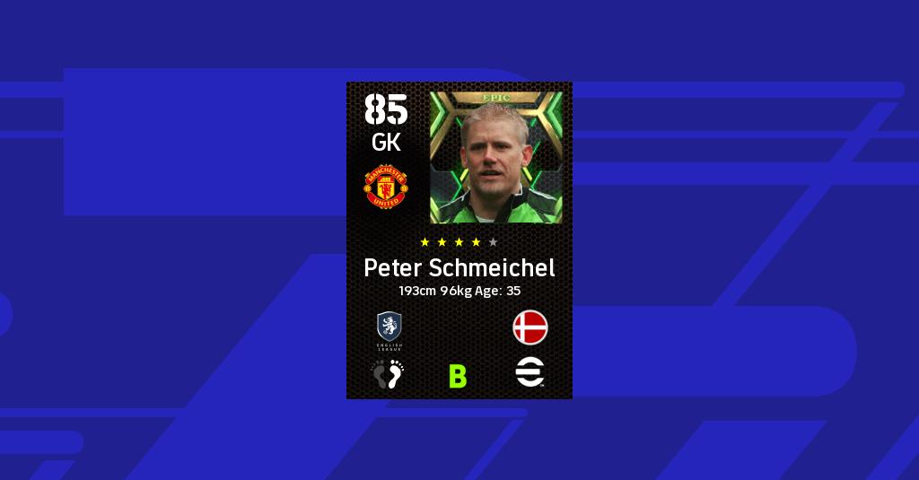 Peter Schmeichel eFootball 2022 Stats