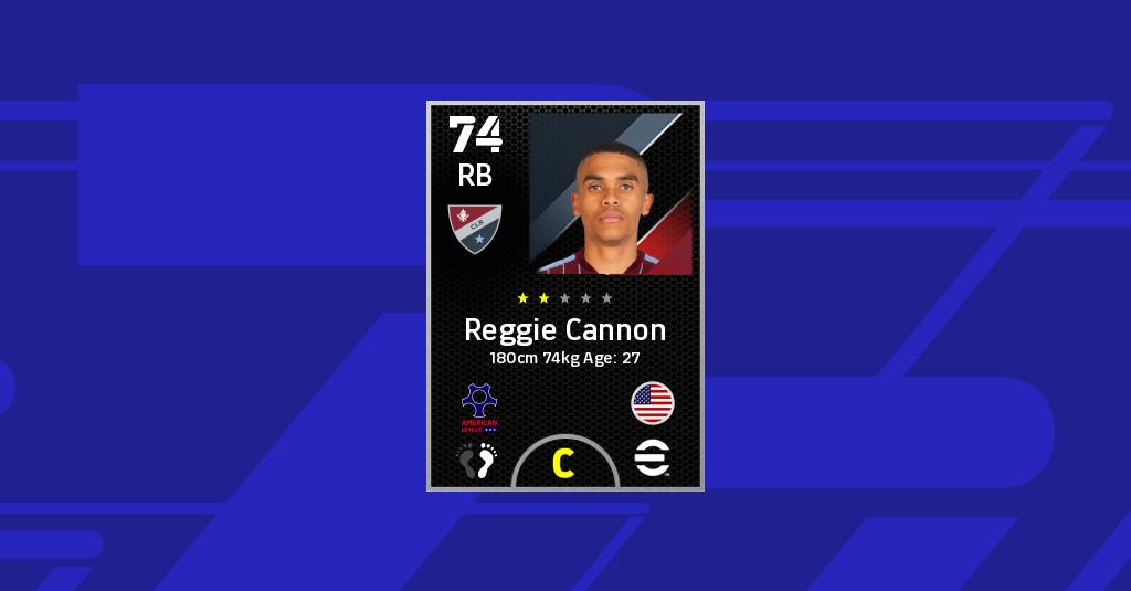 Reggie Cannon eFootball 2022 Stats