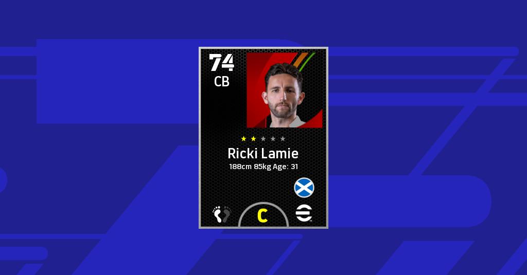 Ricki Lamie eFootball Stats
