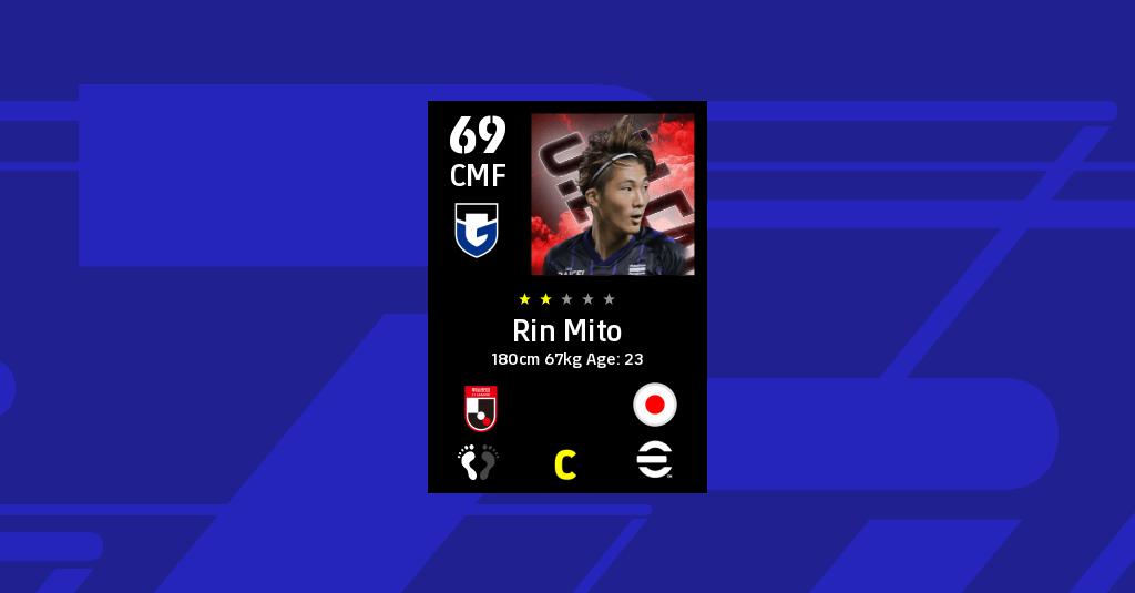 Rin Mito eFootball 2022 Stats
