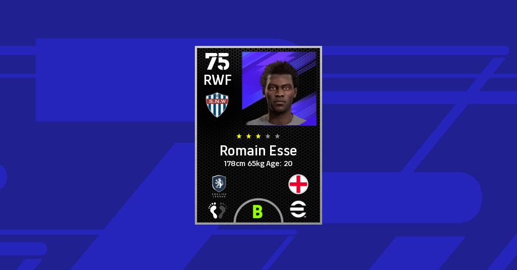 Romain Esse eFootball Stats