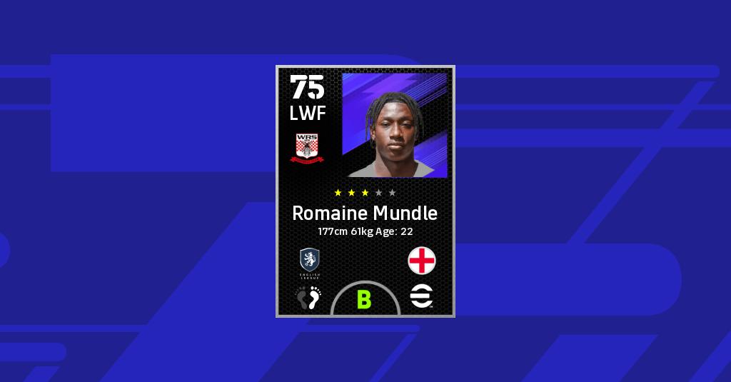 Romaine Mundle eFootball Stats