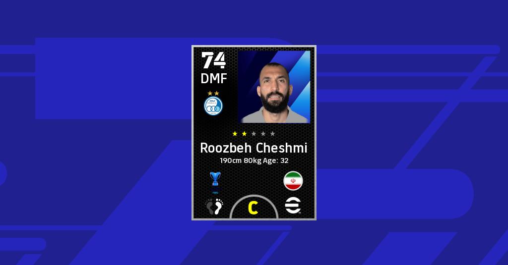 Roozbeh Cheshmi eFootball 2022 Stats