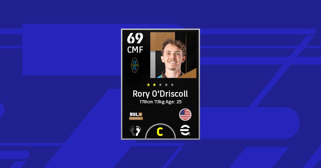 Rory O'Driscoll eFootball Stats