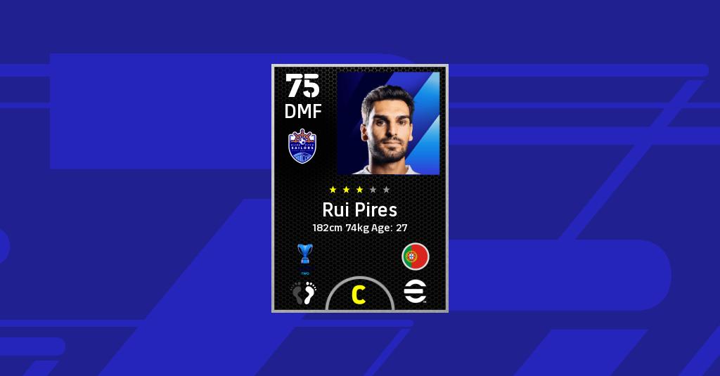 Rui Pires eFootball 2022 Stats