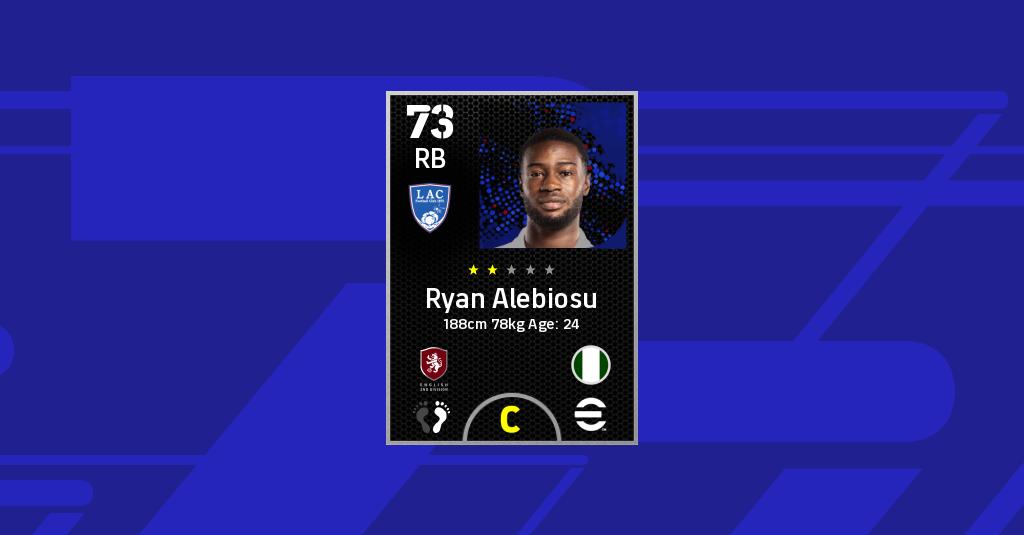 Ryan Alebiosu eFootball 2022 Stats