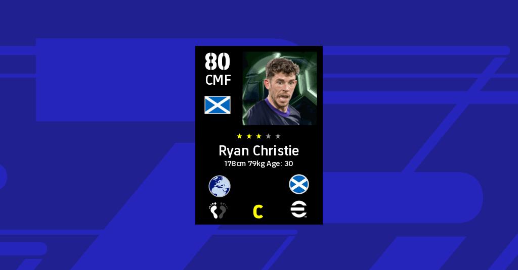 Ryan Christie eFootball Stats