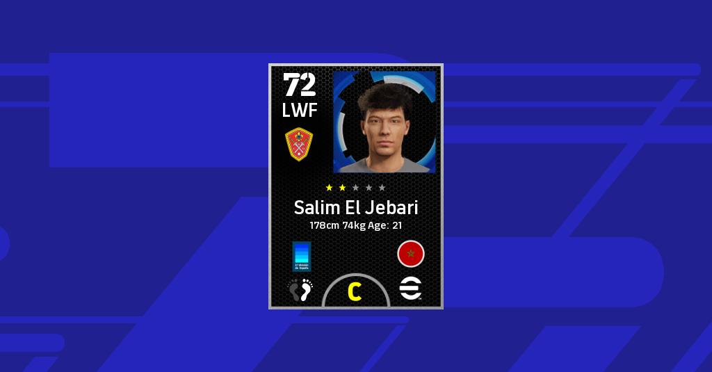 S. El Jebari eFootball 2022 Stats