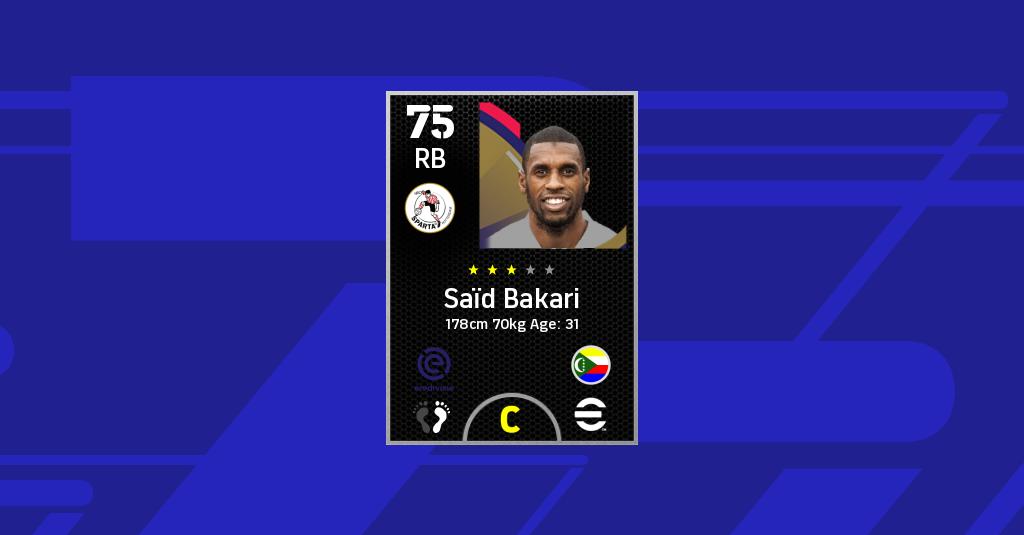 Saïd Bakari eFootball 2022 Stats