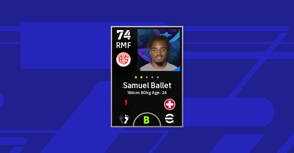 Samuel Ballet eFootball Stats