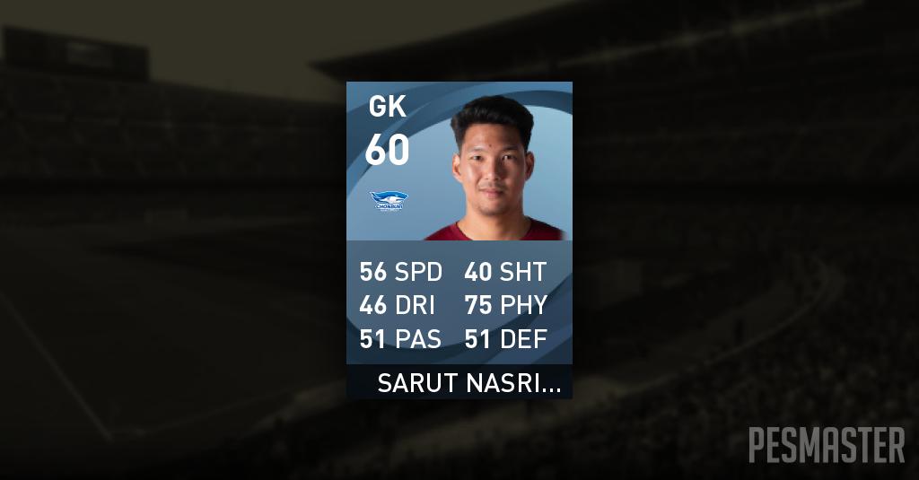 Sarut Nasri PES 2021 Stats